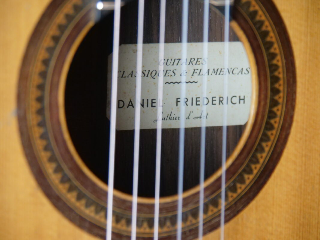 Daniel Friederich pre 1960 spruce – ex Jeanne Bidaud – Classical ...