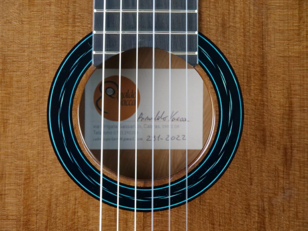 Rinaldo Vacca 2022 No 291 – Italy – Classical concert guitar