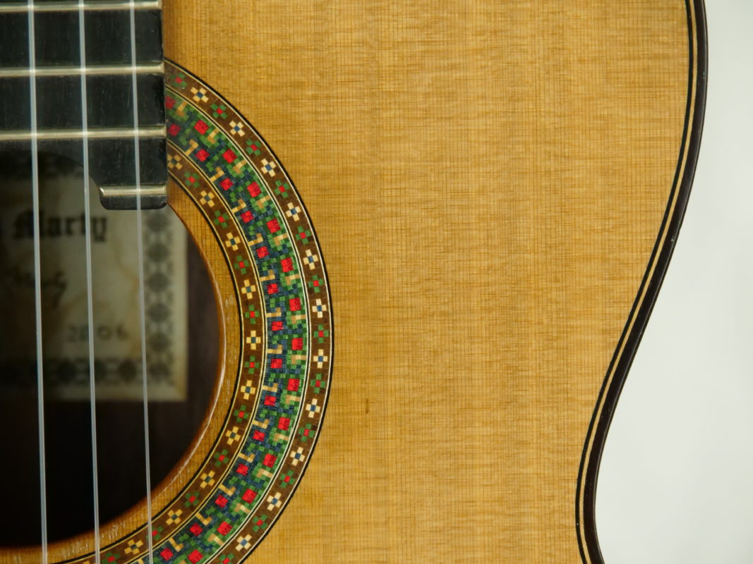 Simon Marty 2006 cedar – Australia – Classical concert guitar