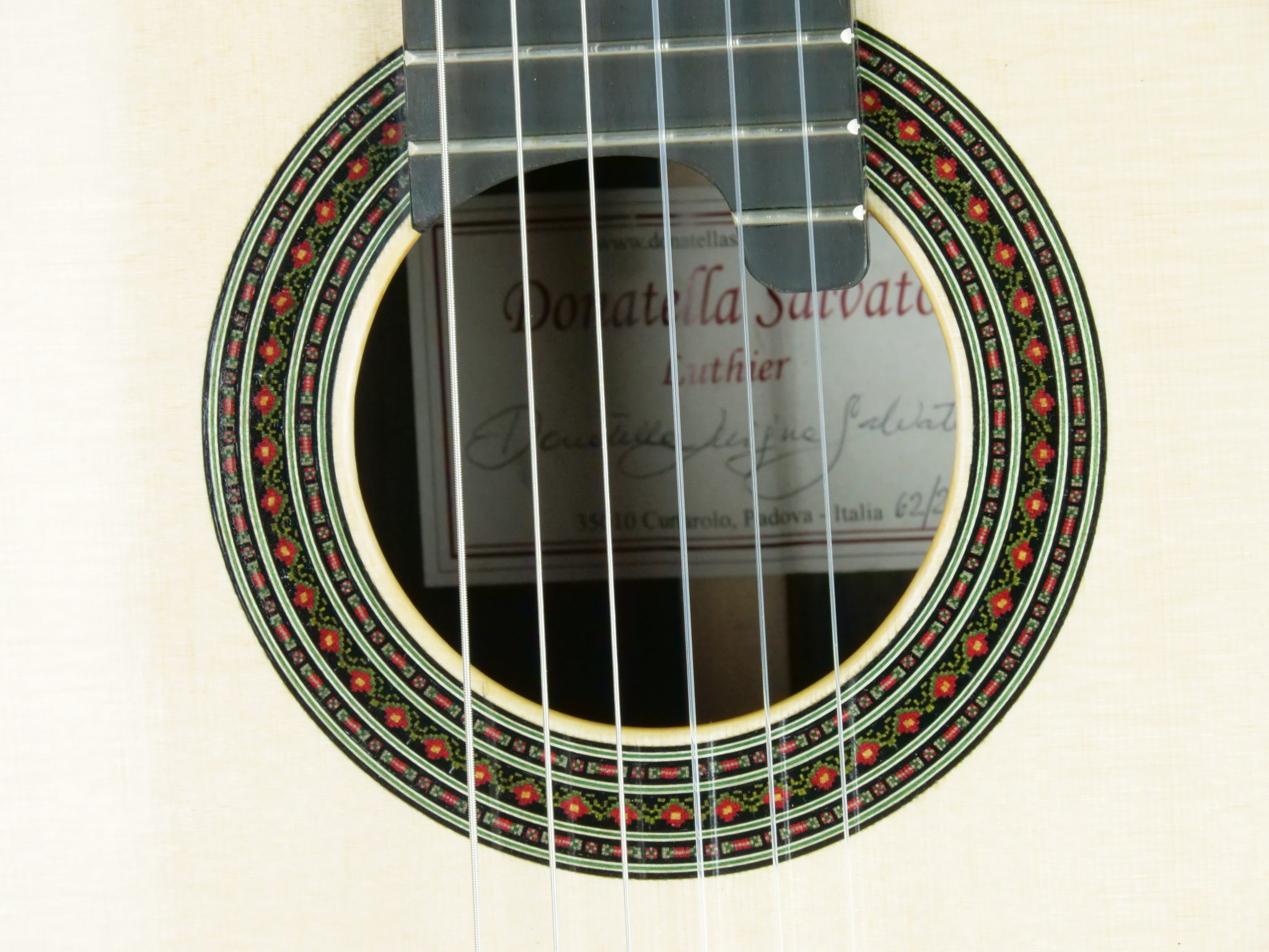 Donatella Salvato Spruce 2025 No 62 – Italy – Classical concert guitar