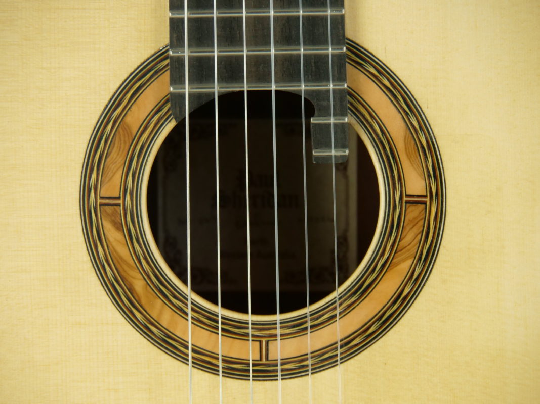 Luthier Paul Sheridan 2024 No 247 – Australia – Classical concert guitar