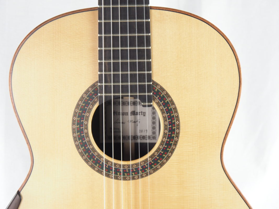 Simon Marty 2019 spruce top guitar – Australia – Classical concert guitar