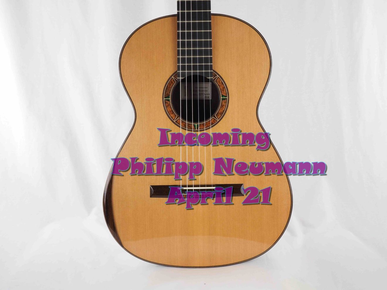 Luthier Philipp Neumann – Germany – Classical concert guitar